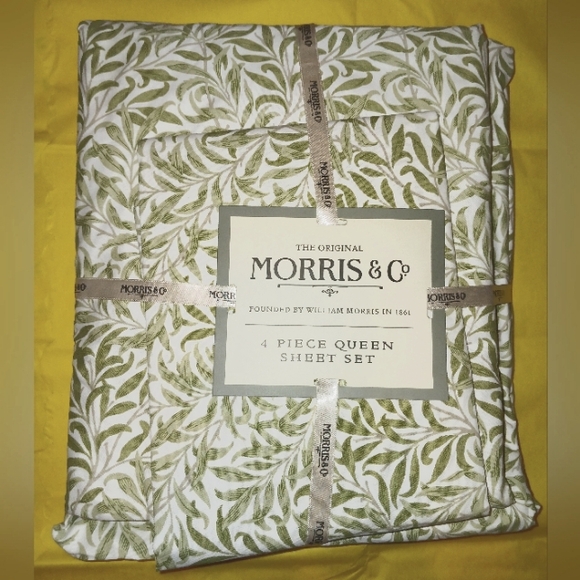 William Morris | Bedding | William Morris Co Queen Sheet Set 0 Cotton ...